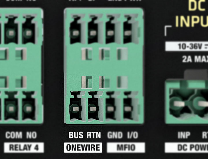 OPTIMA | Hardware - RIO xR3 - Connections-OneWire